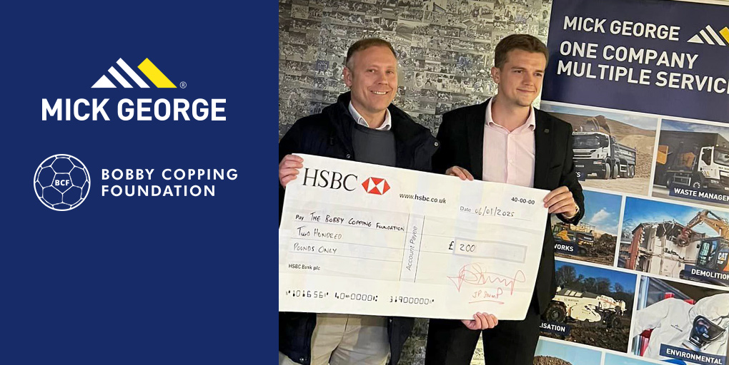 The Bobby Copping Foundation - Community - Mick George
