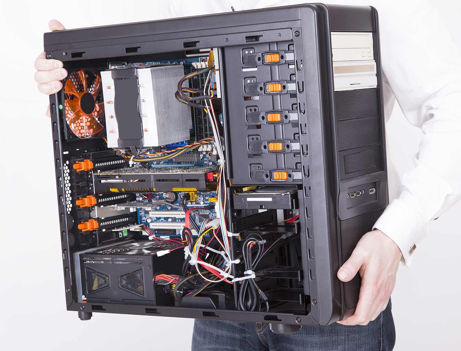 Computer Disposal and Recycling - Mick George - From just £19 + Vat