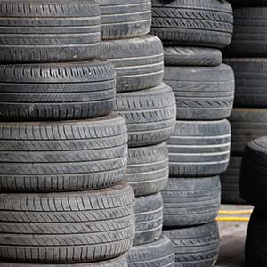 Car Tyre Disposal and Recycling - Mick George - From just £15 + Vat