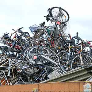 Bicycle Disposal and Recycling - Mick George - From just £31.25 + Vat
