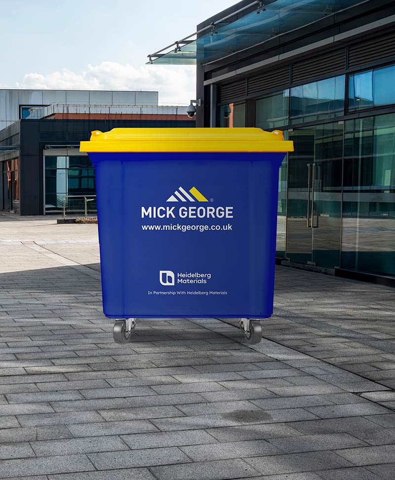 660 Litre Bins - Business Waste - Mick George