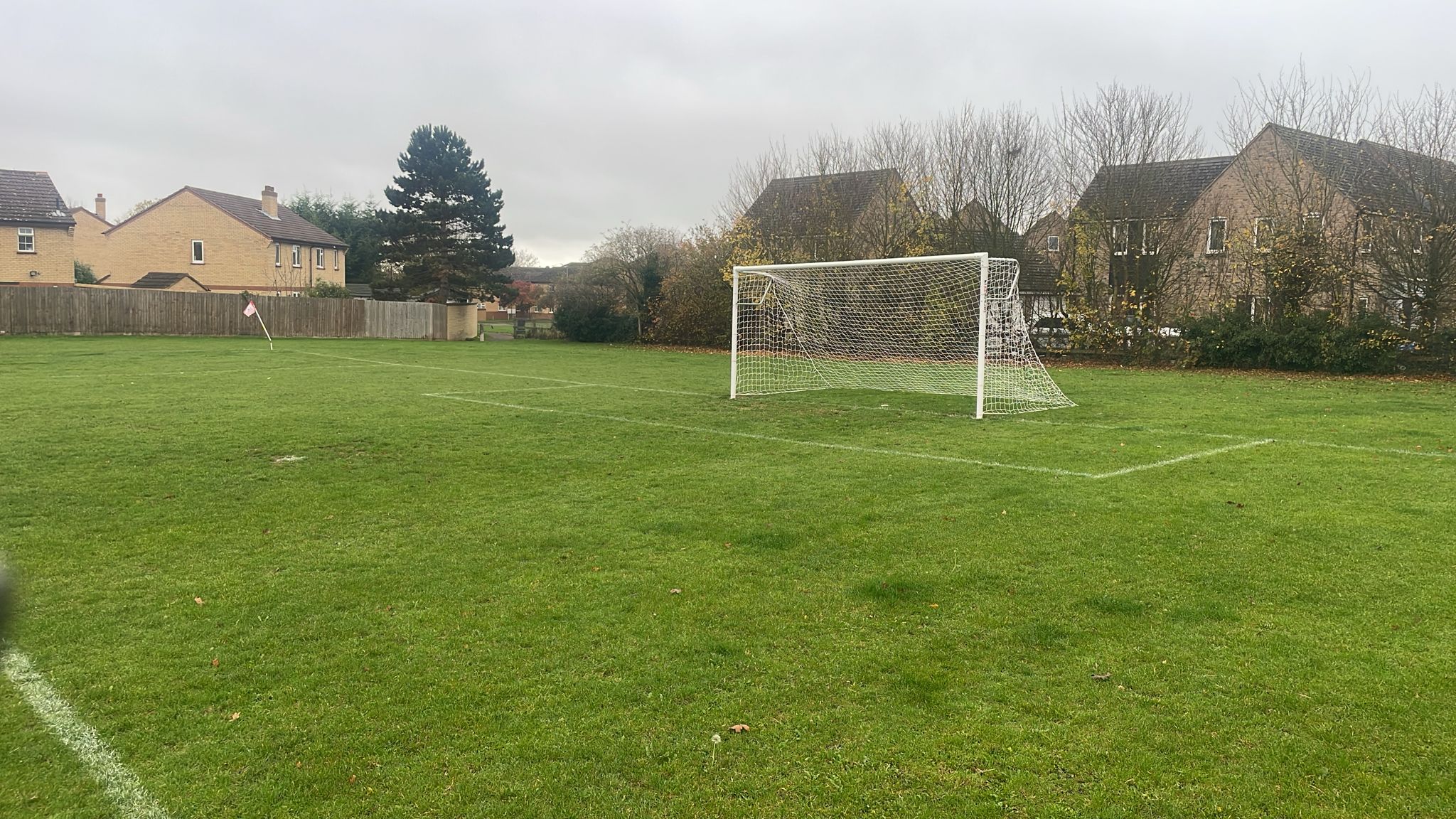 Sapley Playing Fields - New Football Goals - Community Fund - Mick George